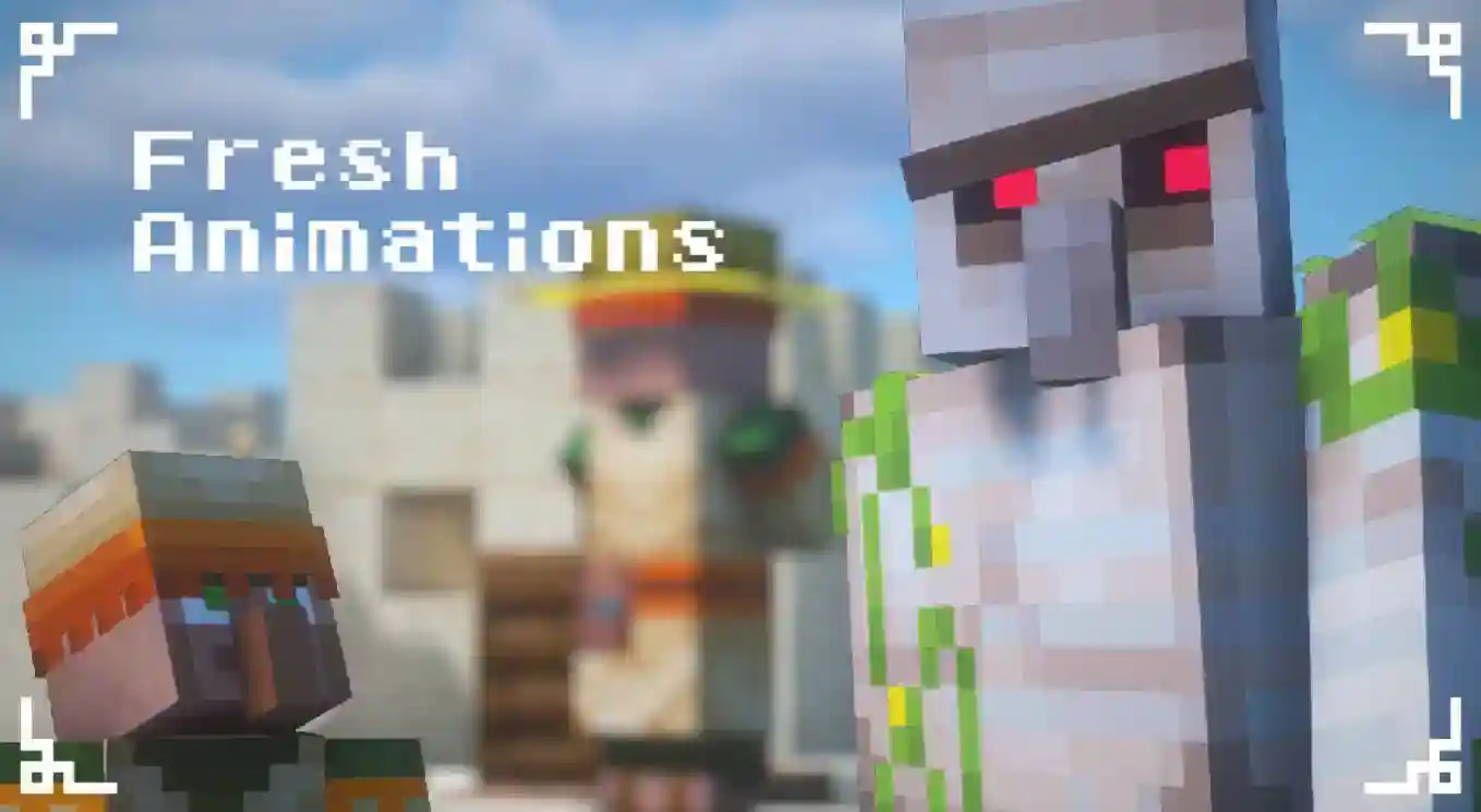 Minecraft 1.21.8-1.17 Fresh Animations Resource Packs Download - Minecraft Plot